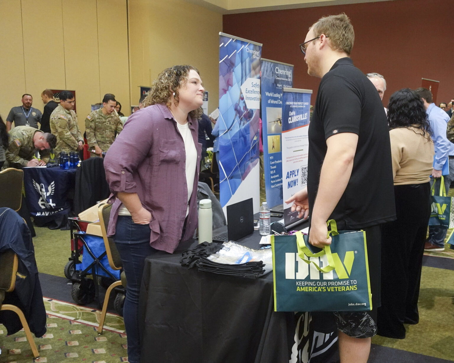 New service offered at select DAV job fairs - DAV
